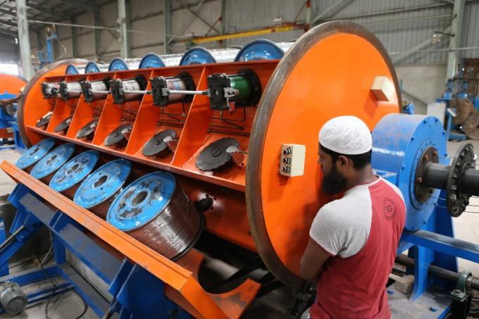 Electric Cable Manufacturing Machinery 2000 Mm Capstan 12 Months Warranty