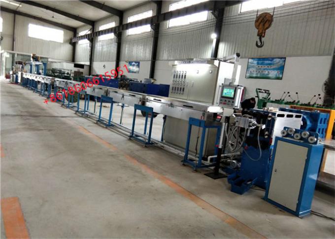 Multi Color Sj50 1.2mm Cable Extrusion Machine Fiber Optic Secondary ...