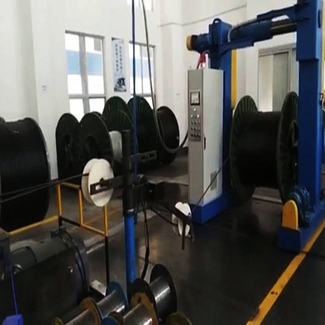 Glk500/24+24 Dia 1-4mm Armouring Machine With Color Touch Screen