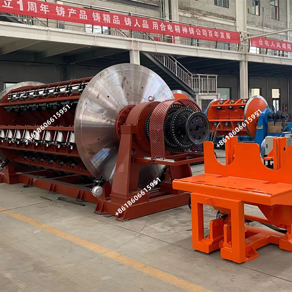 Rigid Type 630/48 Power Cable Machine Copper Wire Screening And Shielding