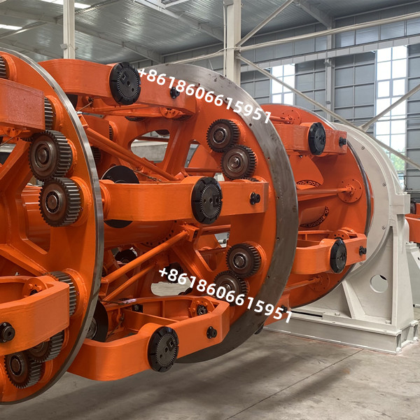 Rigid Tubular 1.5mm Planetary Stranding Machine Laying Up Cabler Pulling