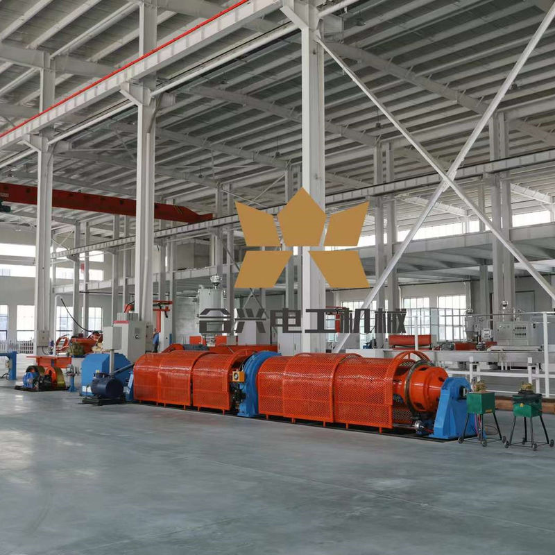 JC-400/1+6 Compact Tubular Stranding Machine Closer For Insulation Wire