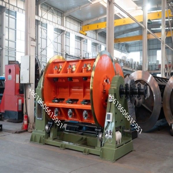 End Shaft Take-up And Traverse Wire Rigid Stranding Machine JLK-500/37B ...