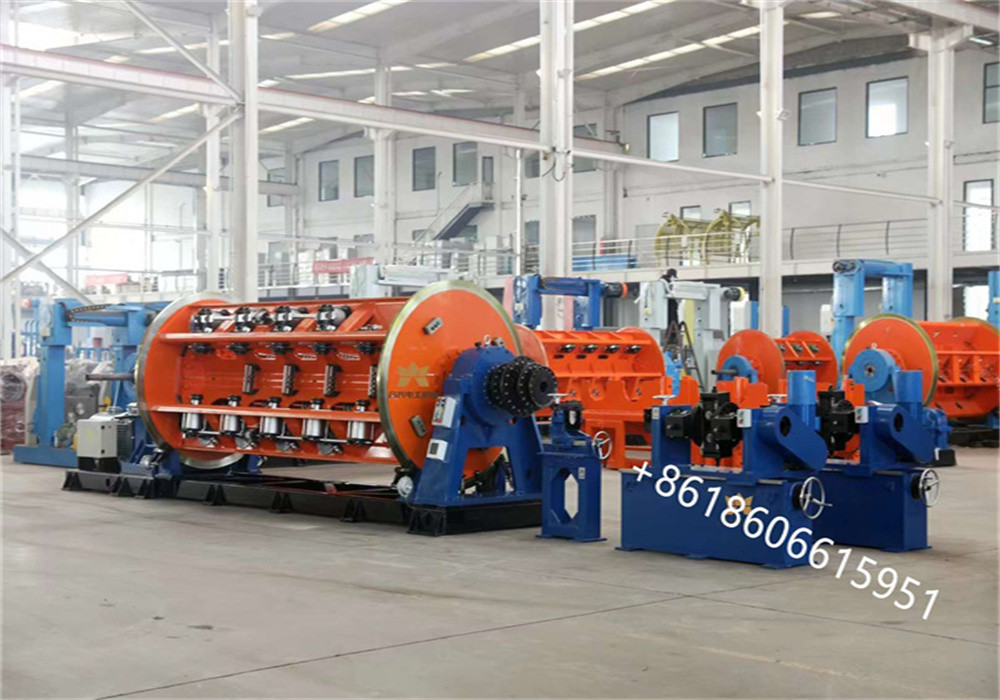 Reliable 630/6+18+24 Rigid Frame Strander With Automatic Loader