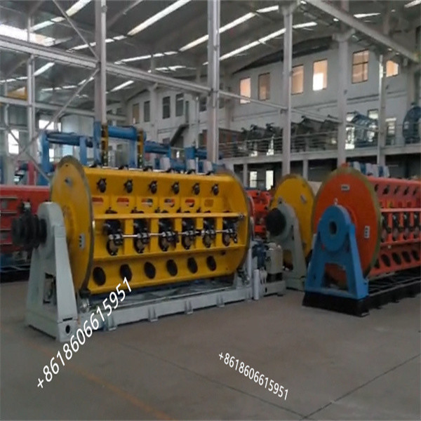 High-Standard Rigid Stranding Machine for Stranding and Wrapping of ...
