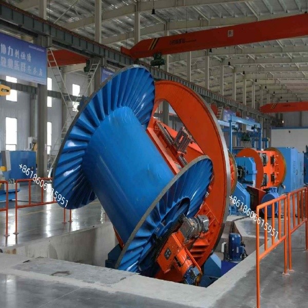 Professional JPD2500 Drum Twister Machine For Large Conductor Stranding ...